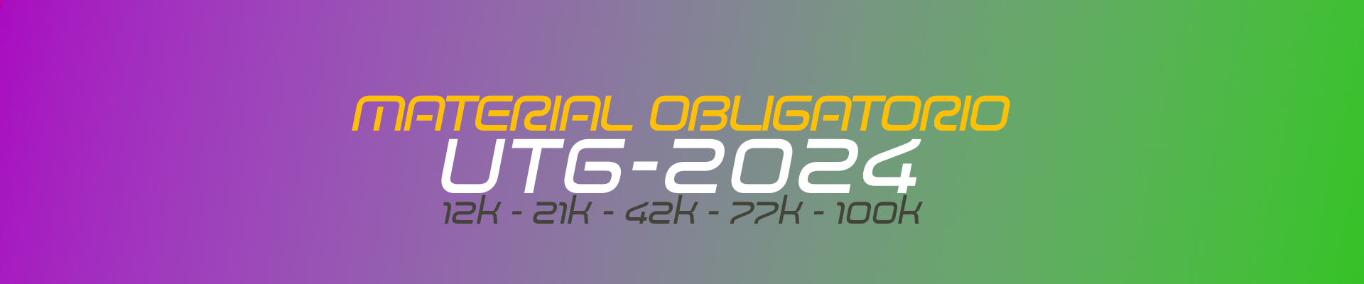 UTG Distancias – Expediciones Lucianos